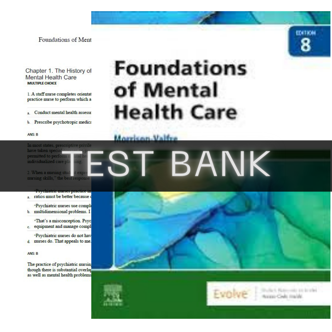 Latest 2023 Foundations of Mental Health Care 8th Edition by | Inspire ...
