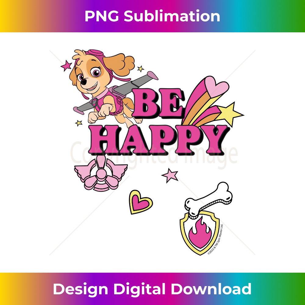 Amazon Essentials Paw Patrol Skye Be Happy Collage Long Sl - | Inspire ...