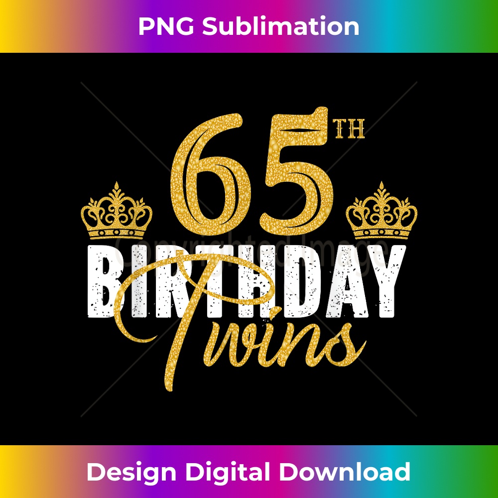 65th Birthday Twins 65 Years Old Twin Brother And Si - Delux | Inspire ...
