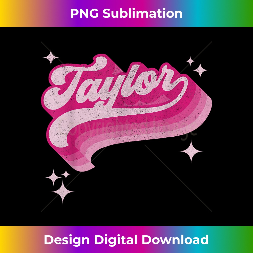 Taylor First Name Girl Vintage Style 70s Personalized R - Bo | Inspire ...