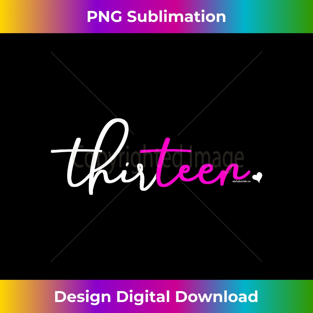 13th Birthday for Girls 13 Year Old Pink Thirteen Party - Bo | Inspire ...