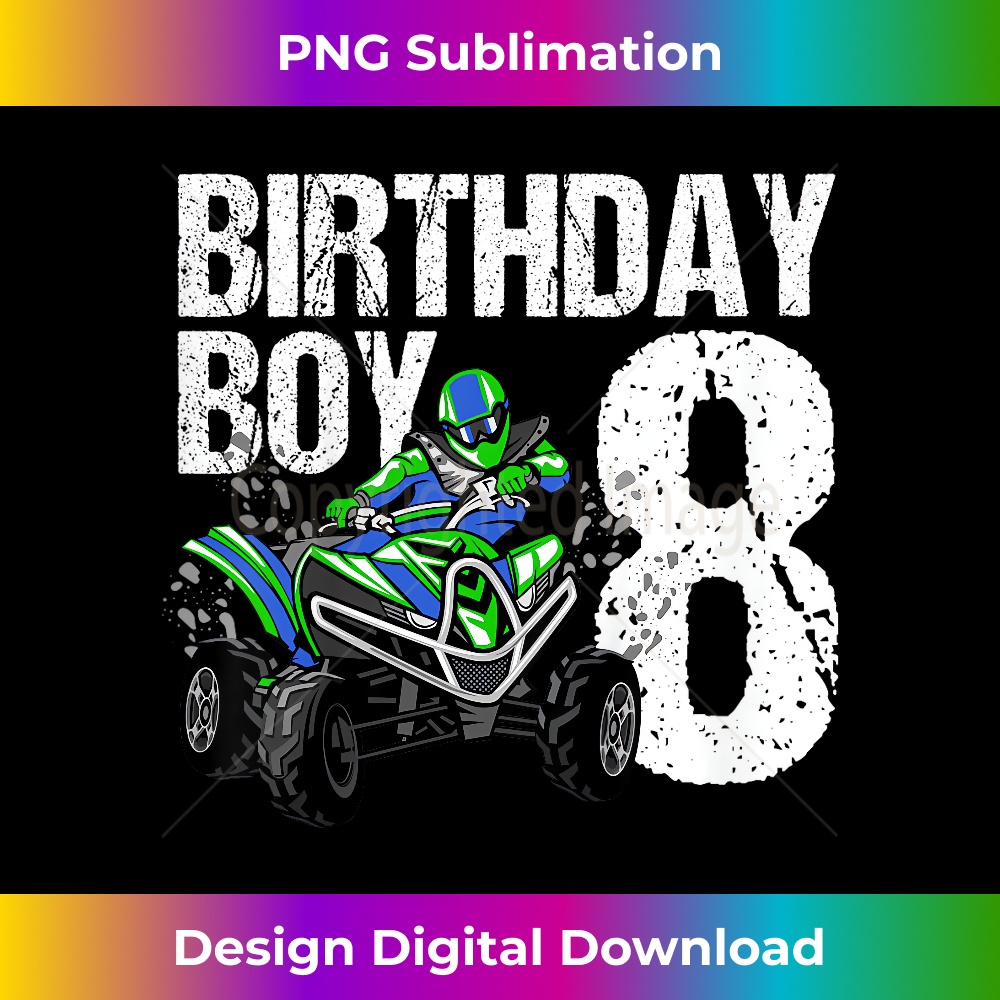 Kids 8 Year Old Quad Birthday Party Theme ATV 4 Wheeler 8th | Inspire ...