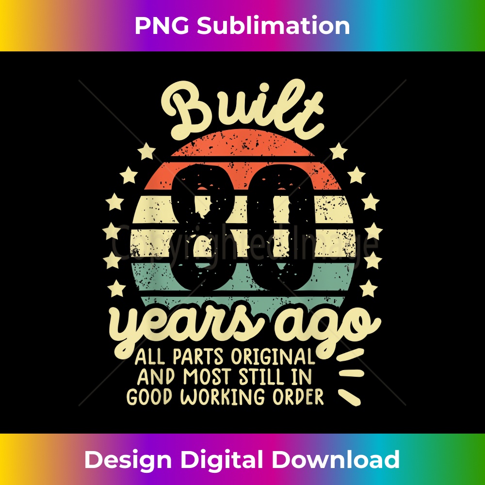 Built 80 Years Ago Funny 80th birthday 80 years anniver - Ar | Inspire ...