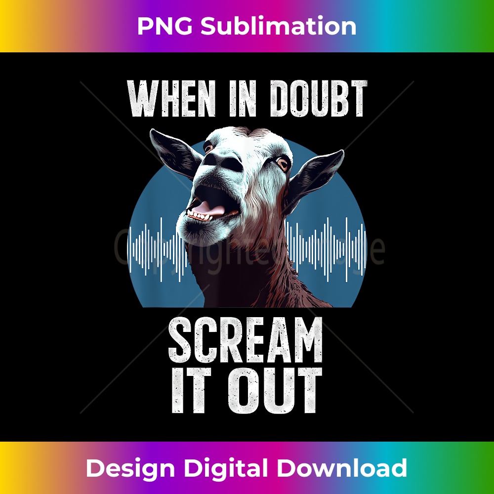 Screaming Goat Scream It Out Meme Face Goat Owner Fa - Chic | Inspire ...
