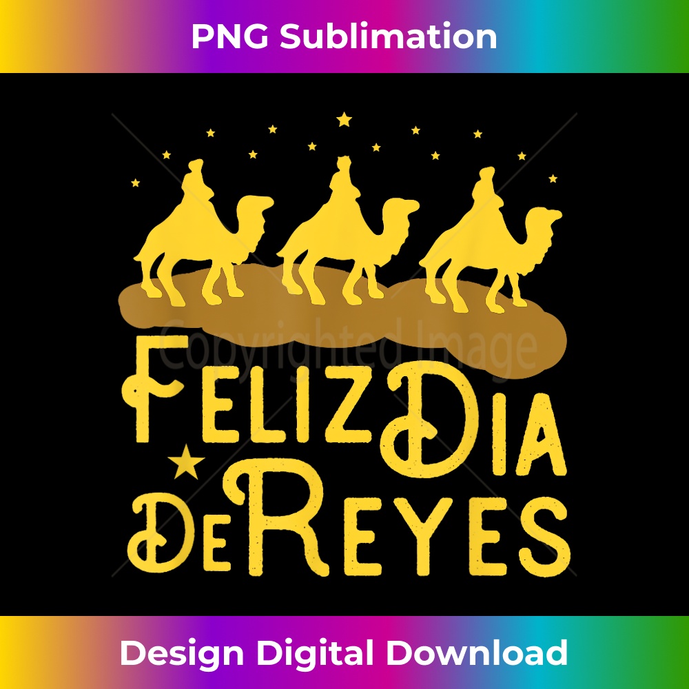 Feliz Dia De Reyes Three Kings Day Epiphany T Shi - Deluxe P - Inspire ...