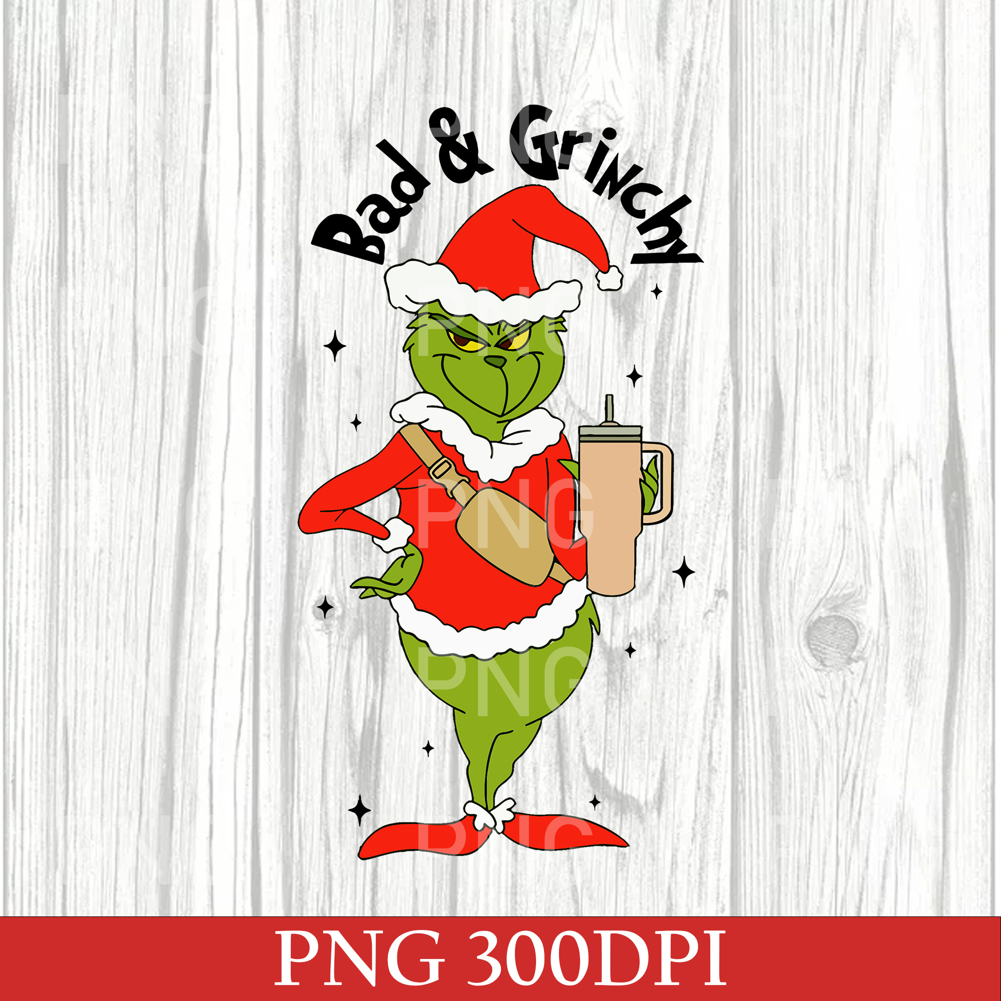 Bad & Grinch Christmas Tree PNG, Grinch Christmas PNG, Chris | Inspire ...