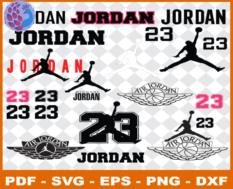 Jordan Svg, Logo Fashion Svg , Logo Brand Svg, Famous Logo S | Inspire ...