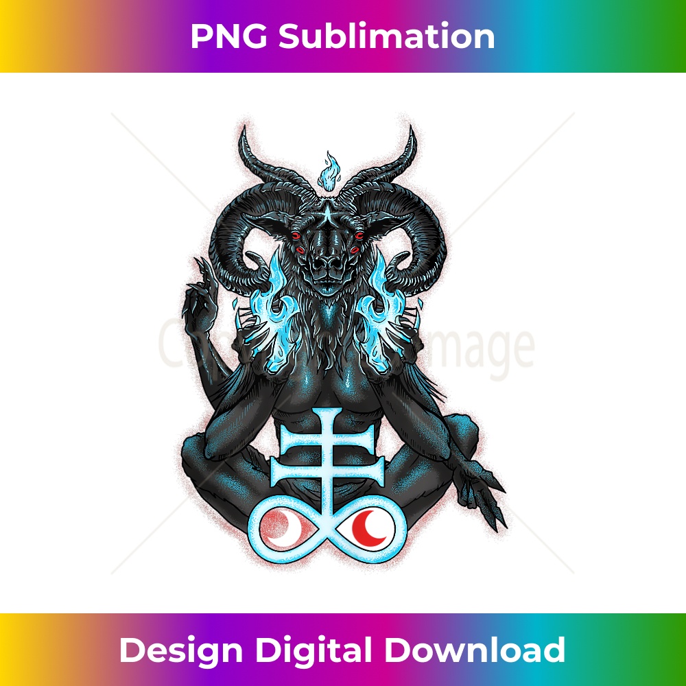 Sigil of Baphomet Satanic Lucifer Tank - Contemporary PNG Su - Inspire ...