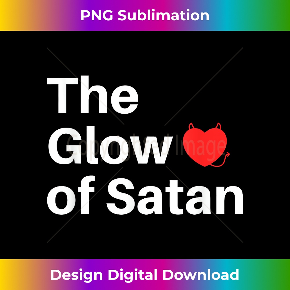 The Glow of Satan (bl - Futuristic PNG Sublimation File - Li - Inspire ...