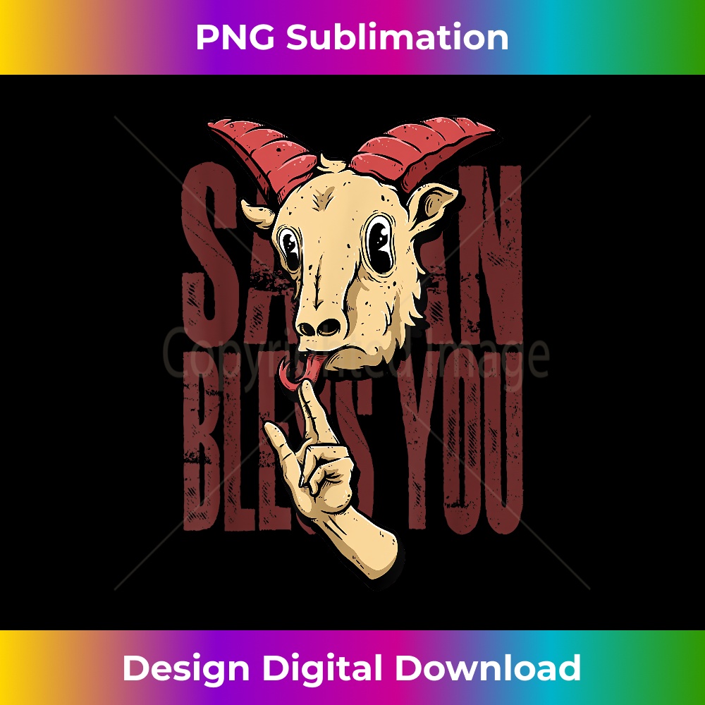 Satan Bless You Baphomet Demon Evil Goat Occult Pagan Go - C | Inspire ...