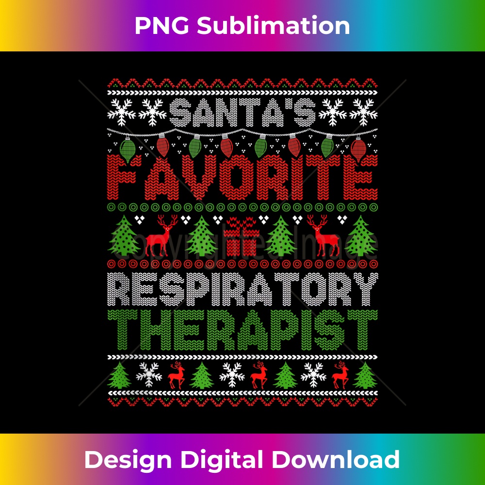 Ugly Christmas Sweaters for Women Men Respiratory Therapist | Inspire ...