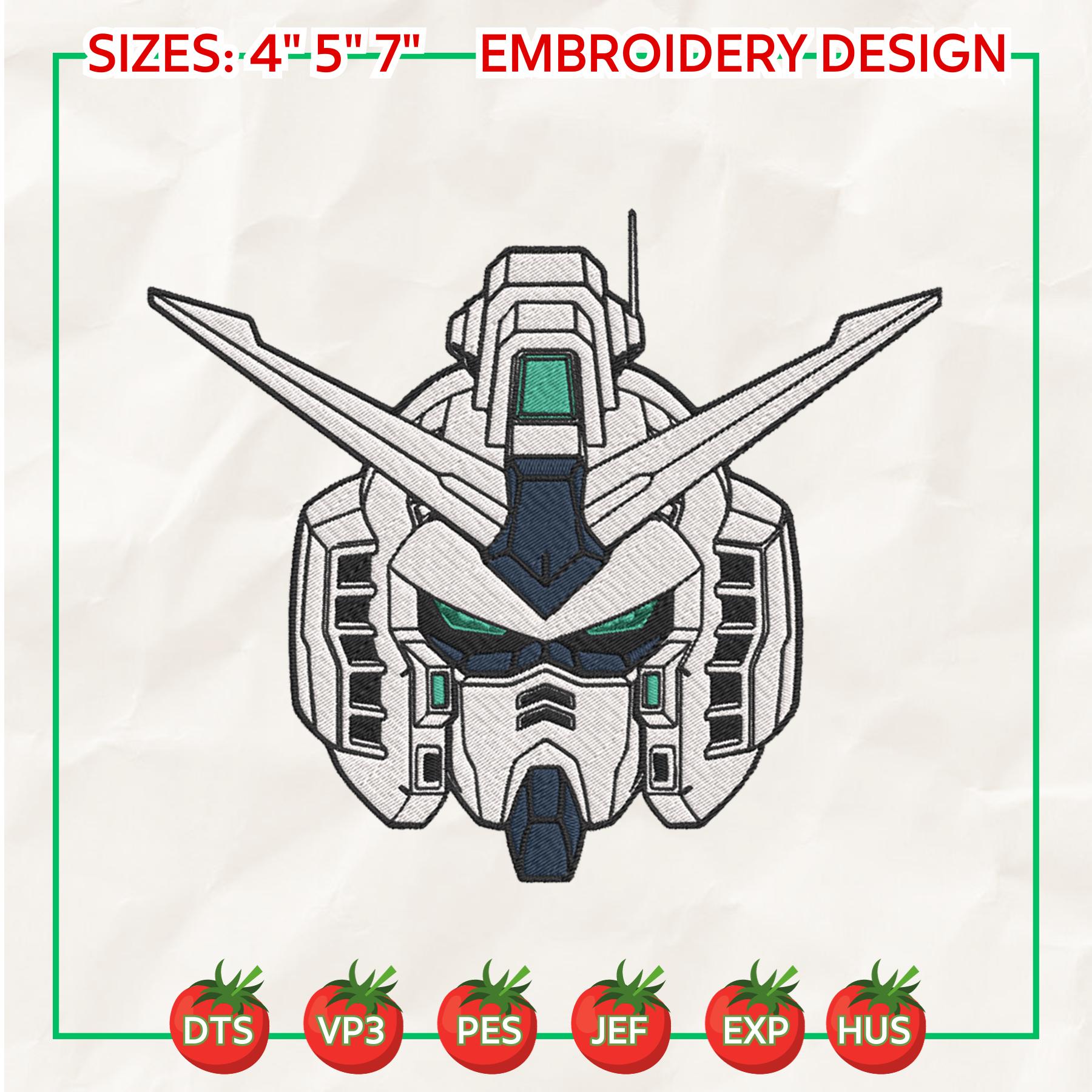 Fiction Robot Anime Embroidery Designs, Inspired Anime Embro - Inspire ...