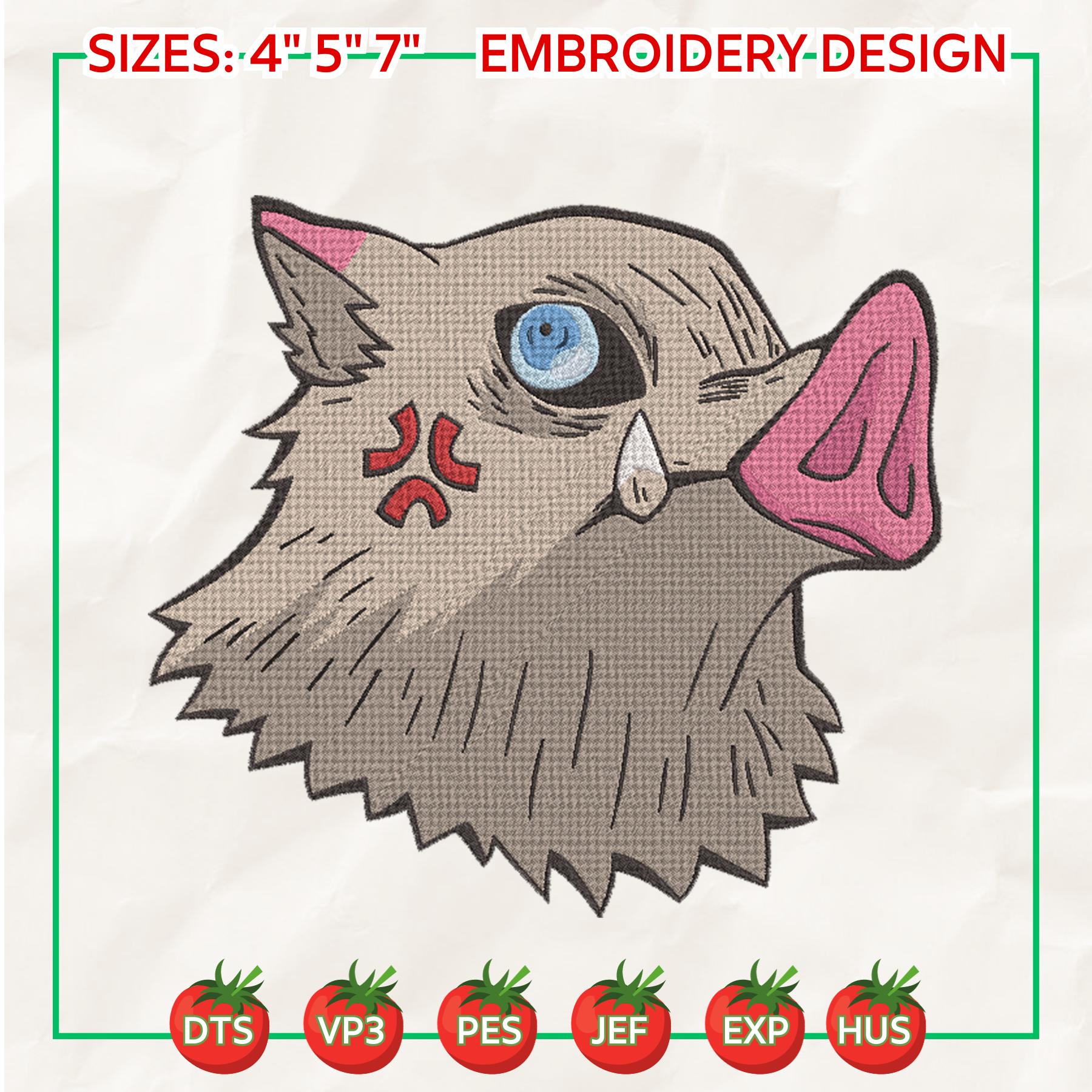 Anime Embroidery Patterns, Slayer Anime Embroidery FIles, A | Inspire ...