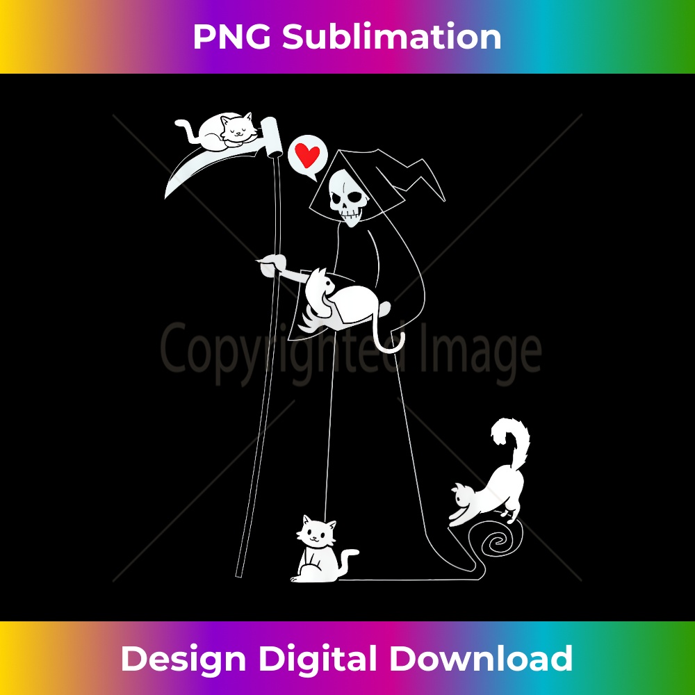 Grim Reaper Cat Satanic Hail Satan Occult Men Women - Eco-Fr | Inspire ...