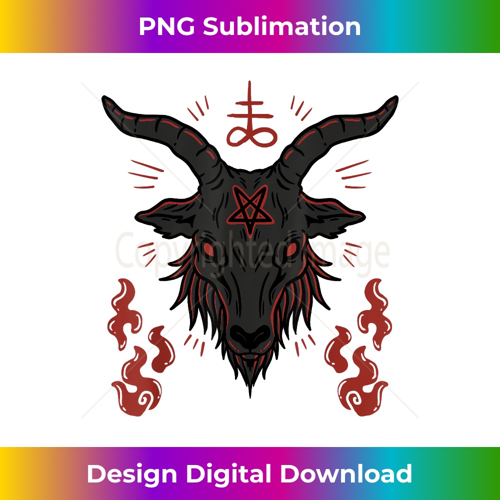 Baphomet Occult Lucifer Sigil Goat Satan - Urban Sublimation | Inspire ...