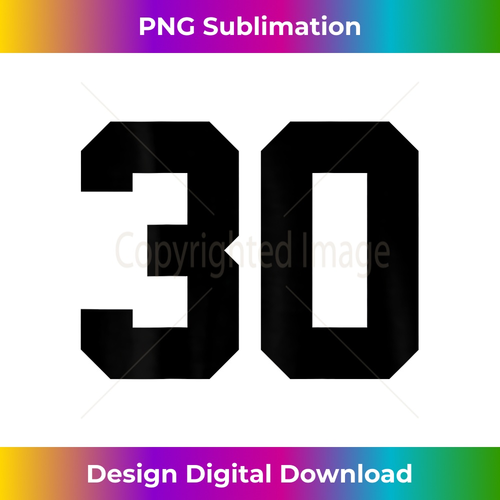 Number 30 Print On Back Only Cotton Team Je - Bohemian Subli | Inspire ...