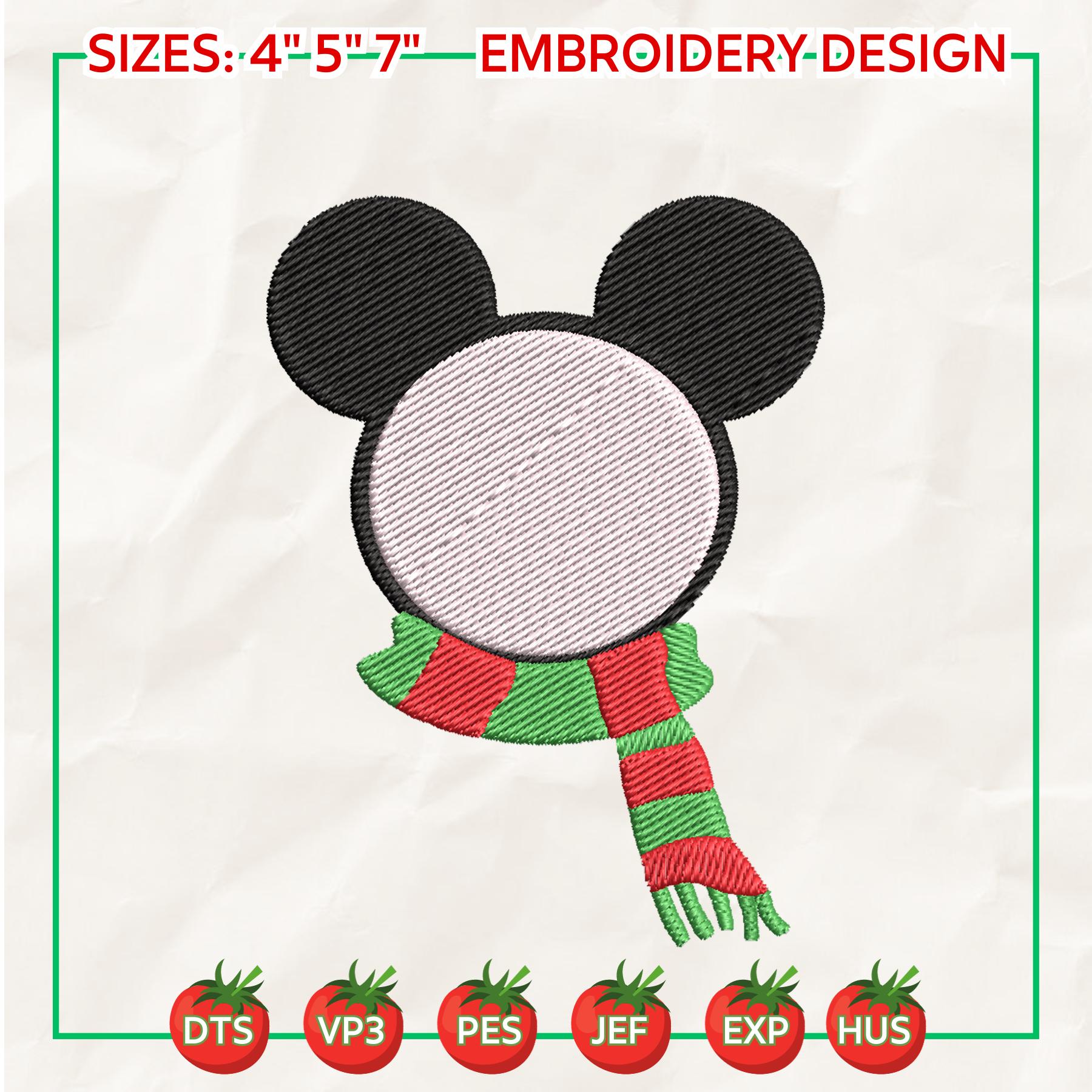 Christmas Embroidery Designs, Mice Embroidery Designs, Carto - Inspire ...
