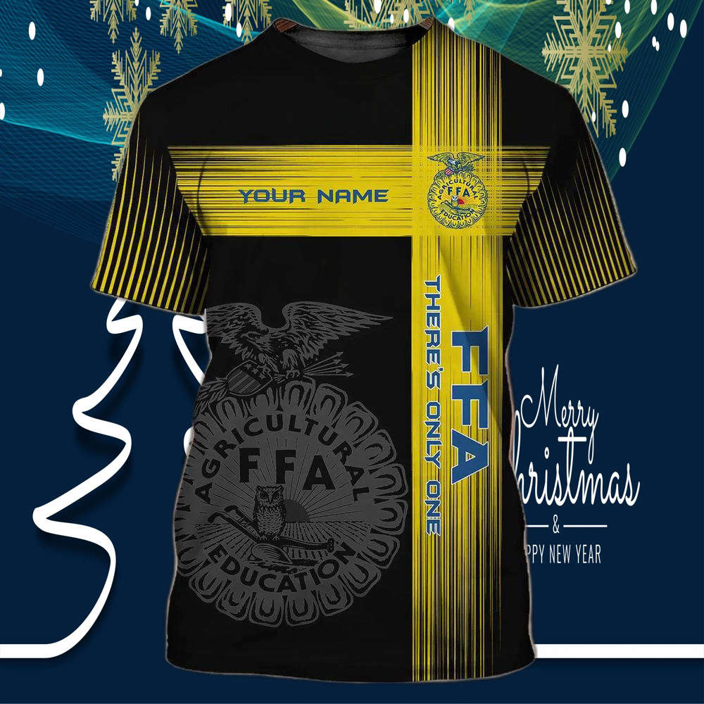 Customized National FFA 3D T-Shirt: Personalize Your Name | Inspire Uplift