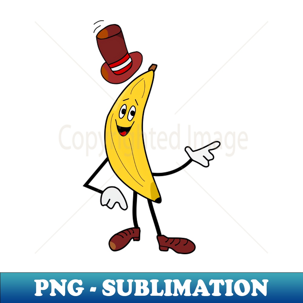 Banana Dandy - High-Resolution PNG Sublimation File - Vibran | Inspire ...