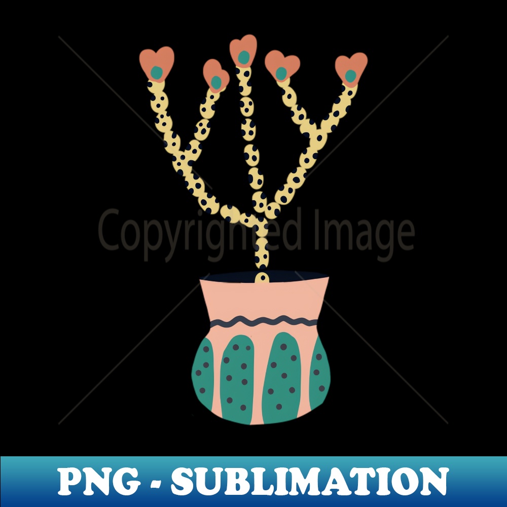 Spotted plant in a pot - High-Quality PNG Sublimation Downlo | Inspire ...