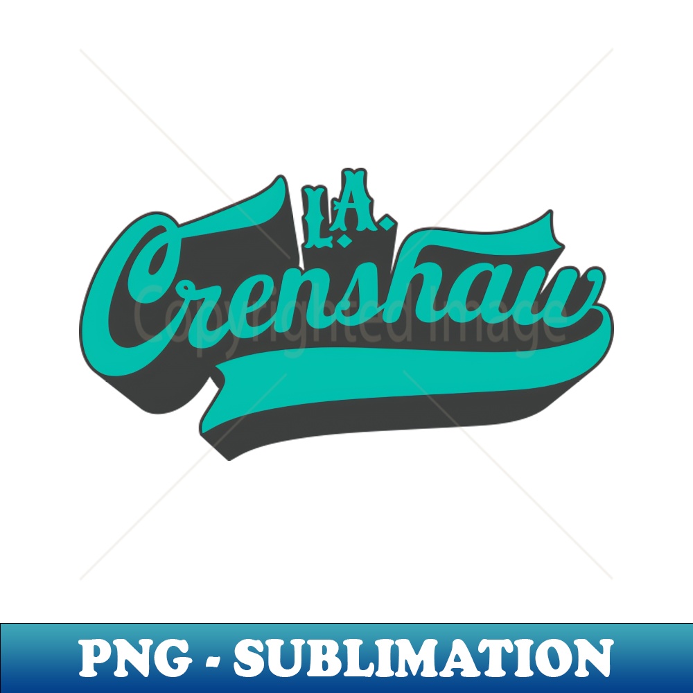 Los Angeles Crenshaw lettering - Crenshaw LA - LA Crenshaw L | Inspire ...