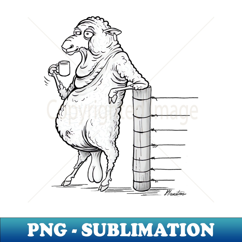 Ram On Smoko Break - Decorative Sublimation PNG File - Unlea | Inspire ...