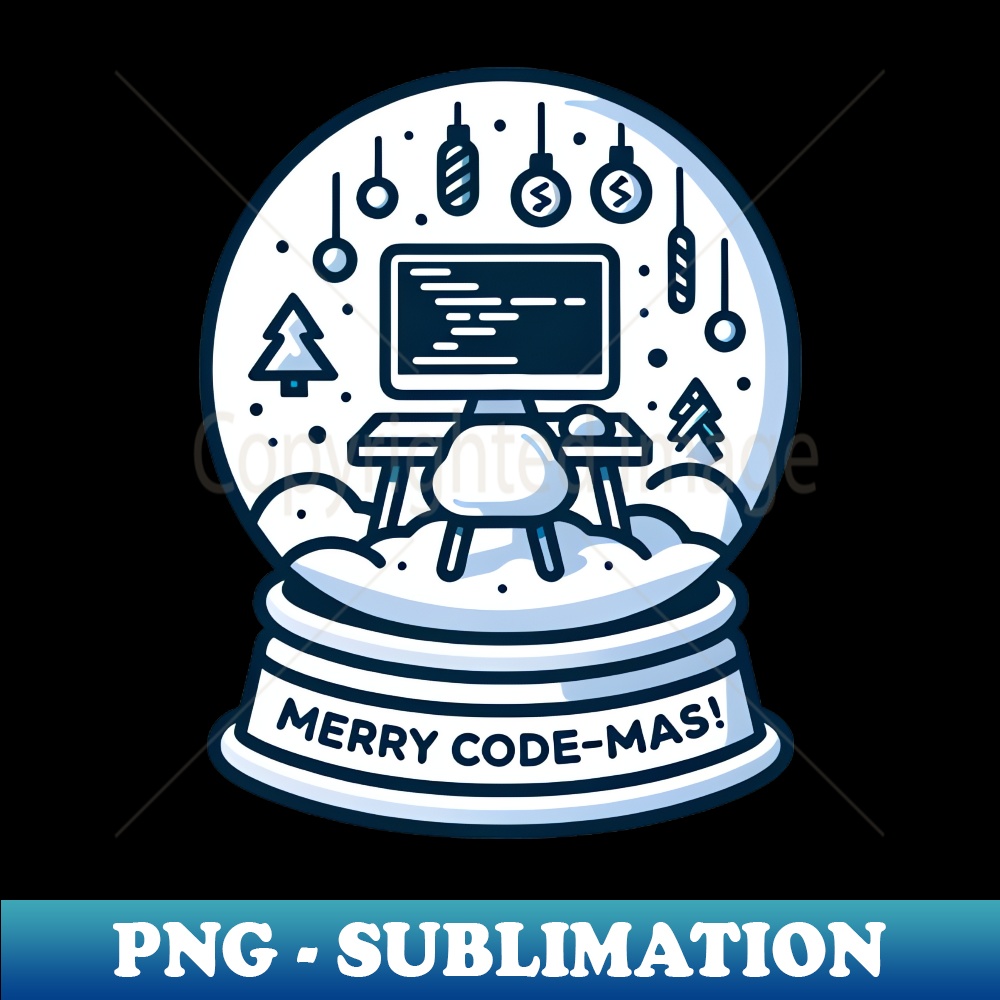 Coding Christmas - Creative Sublimation PNG Download - Perfe | Inspire Uplift