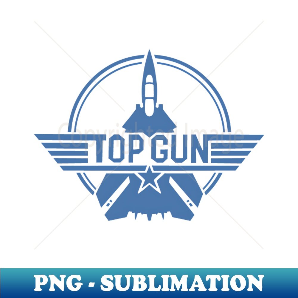 Top Gun Logo - PNG Transparent Sublimation File - Unlock Vib - Inspire ...