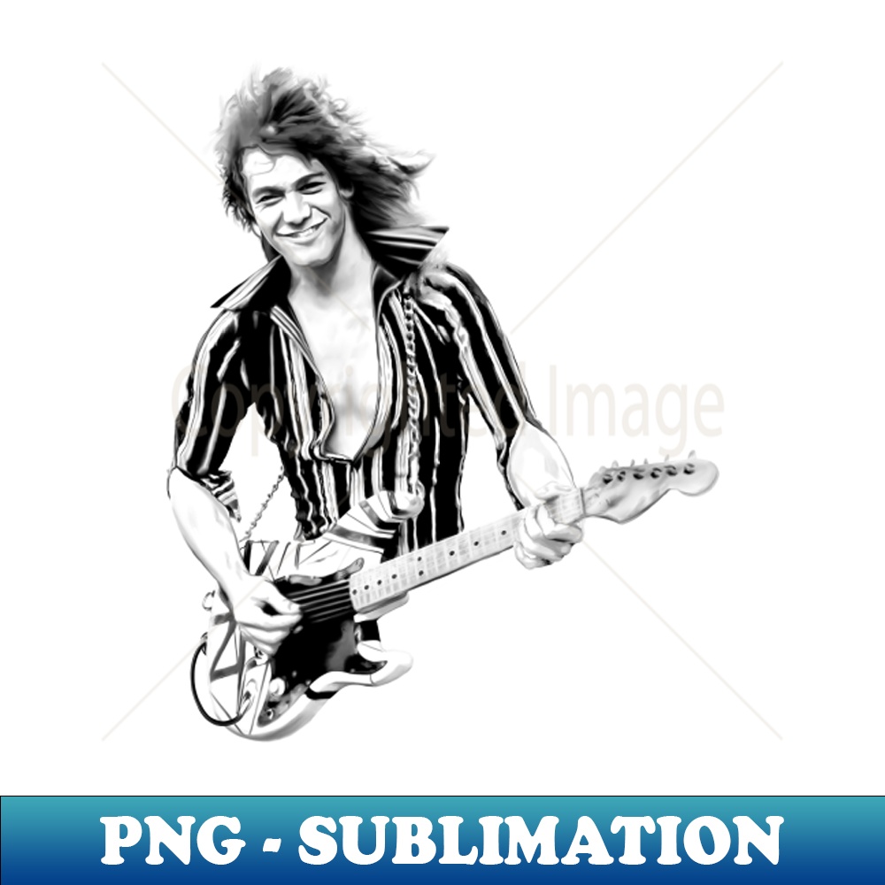 Eddie Van Halen Svg | Inspire Uplift