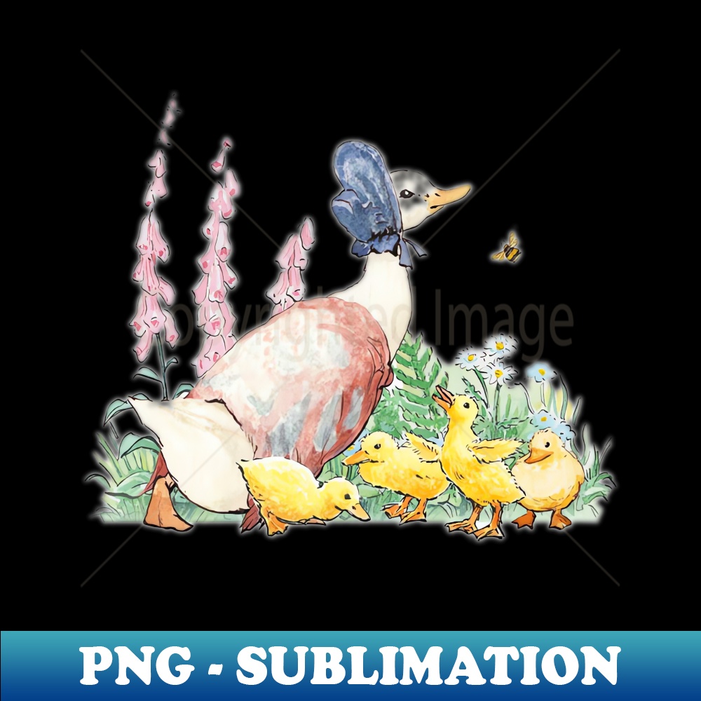 Jemimah Puddle-Duck - Beatrix Potter - Sublimation-Ready PNG | Inspire ...