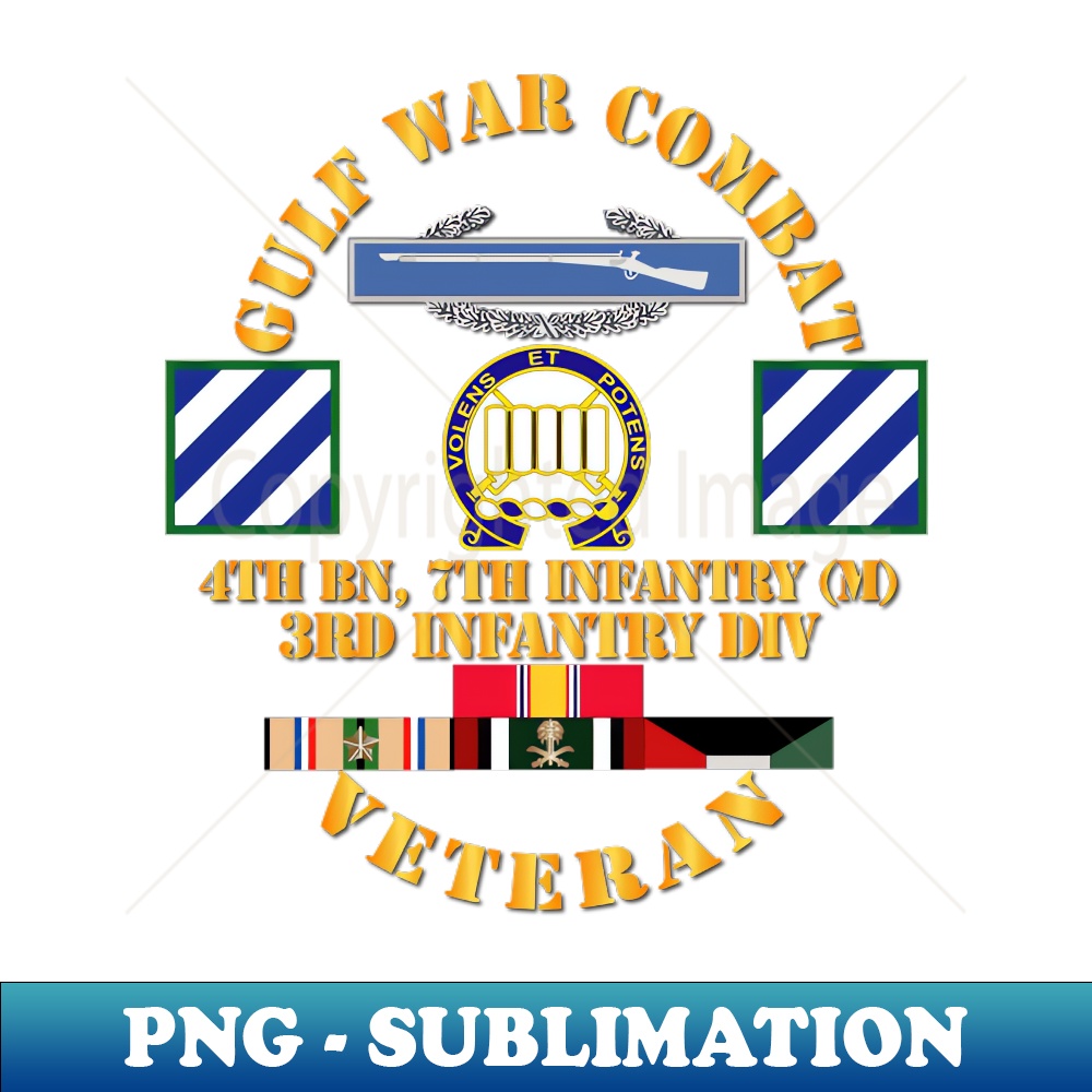 Gulf War Combat Infantry Vet w 4th Bn 7th Inf - 3rd ID SSI - | Inspire ...