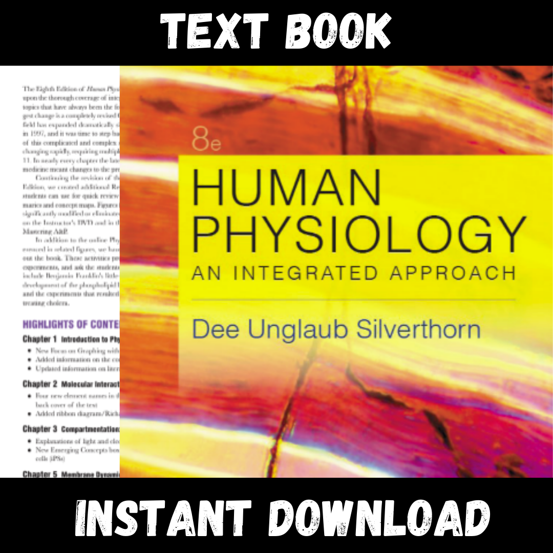 Textbook of Human Physiology An Integrated Approach 8th Edit | Inspire ...