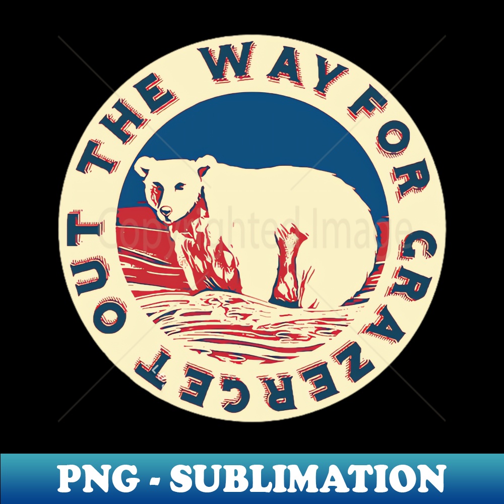 Bear Grazer A Fearless Bear - Instant Sublimation Digital Do | Inspire ...