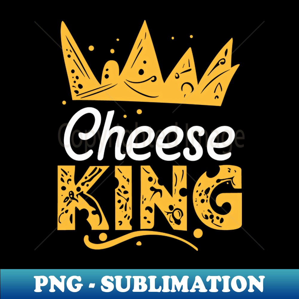 Cheese King Crown - High-Resolution PNG Sublimation File - C | Inspire ...