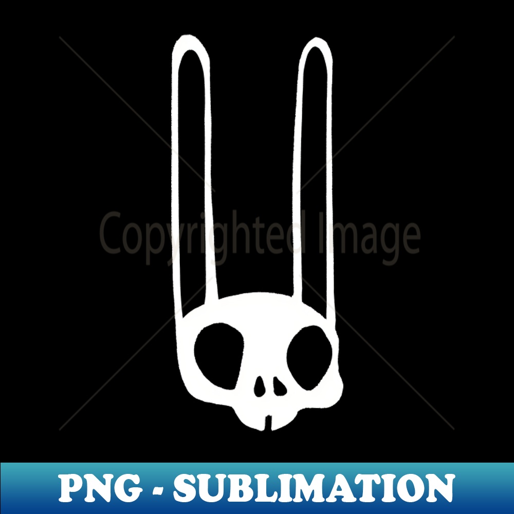 White Bucktooth Bunny Skull - Professional Sublimation Digit | Inspire ...