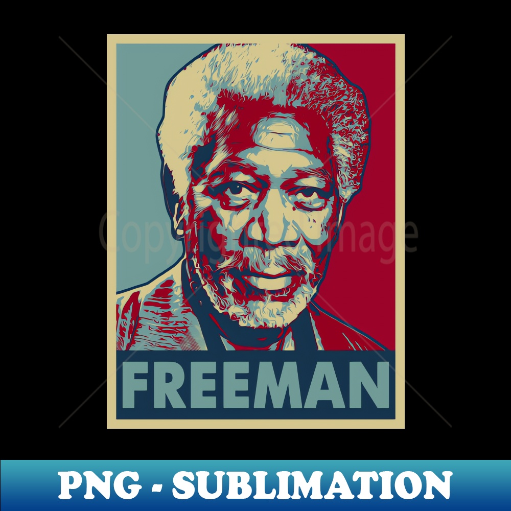 Pop Morgan Freeman - Elegant Sublimation PNG Download - Perf - Inspire ...