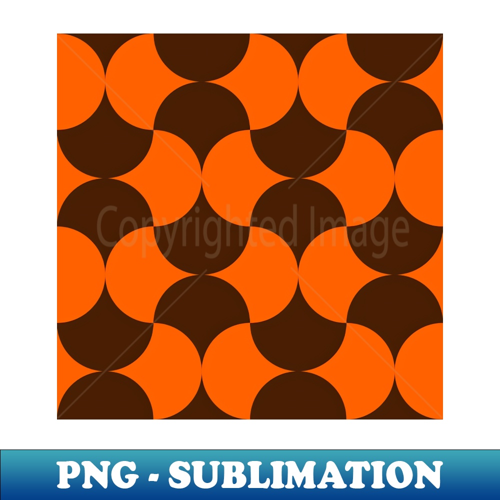 Abstract retro 1970s style pattern - PNG Transparent Sublima | Inspire Uplift