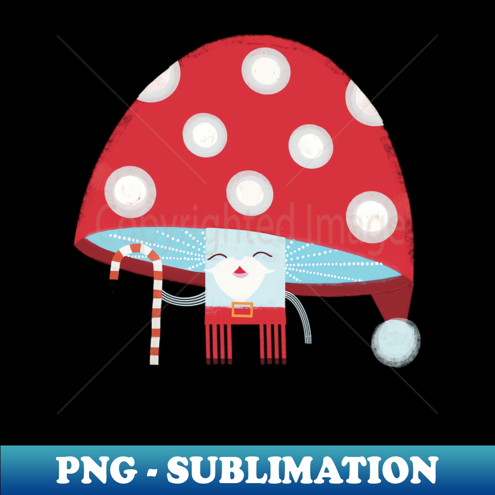 Santa Shroom - Creative Sublimation PNG Download - Boost You | Inspire Uplift