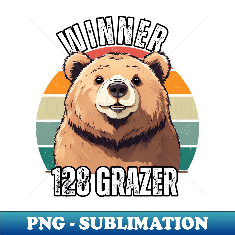 winner 2023 128 grazer Fat Bear Week - Vintage Sublimation P | Inspire ...