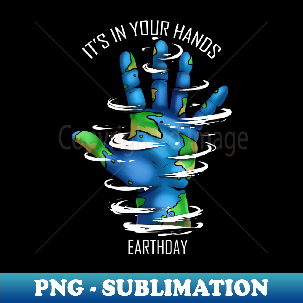 Hand Planet With Clouds Its In Your Hands For Earth Day - Hi | Inspire ...