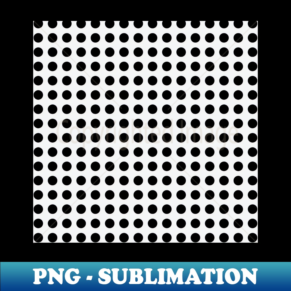 Large Black Polka Dots on White Geometric Pattern Aesthetic | Inspire ...