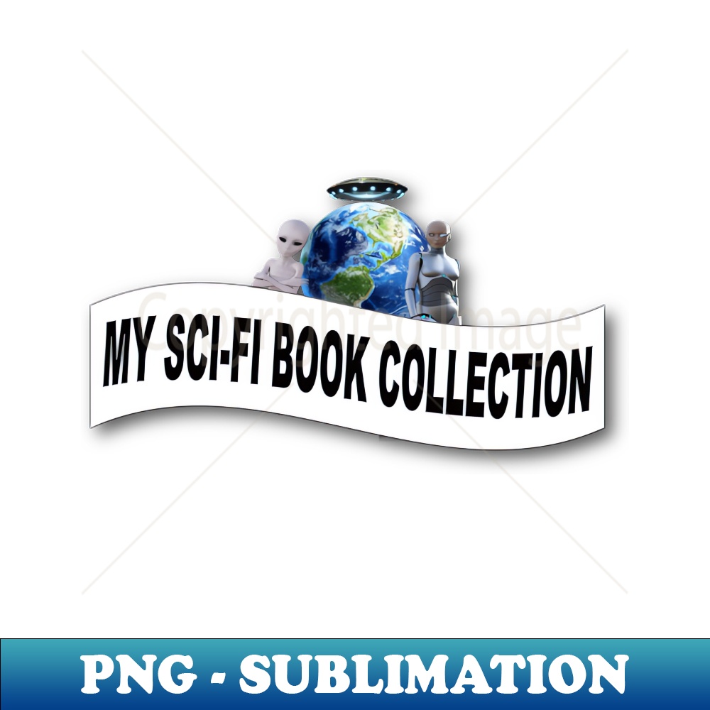 My Science Fiction Book Collection Label - Exclusive Sublima | Inspire ...