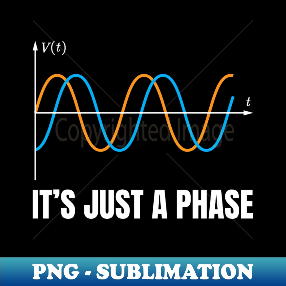 Its Just A Phase White Axis - PNG Transparent Digital Downlo - Inspire ...