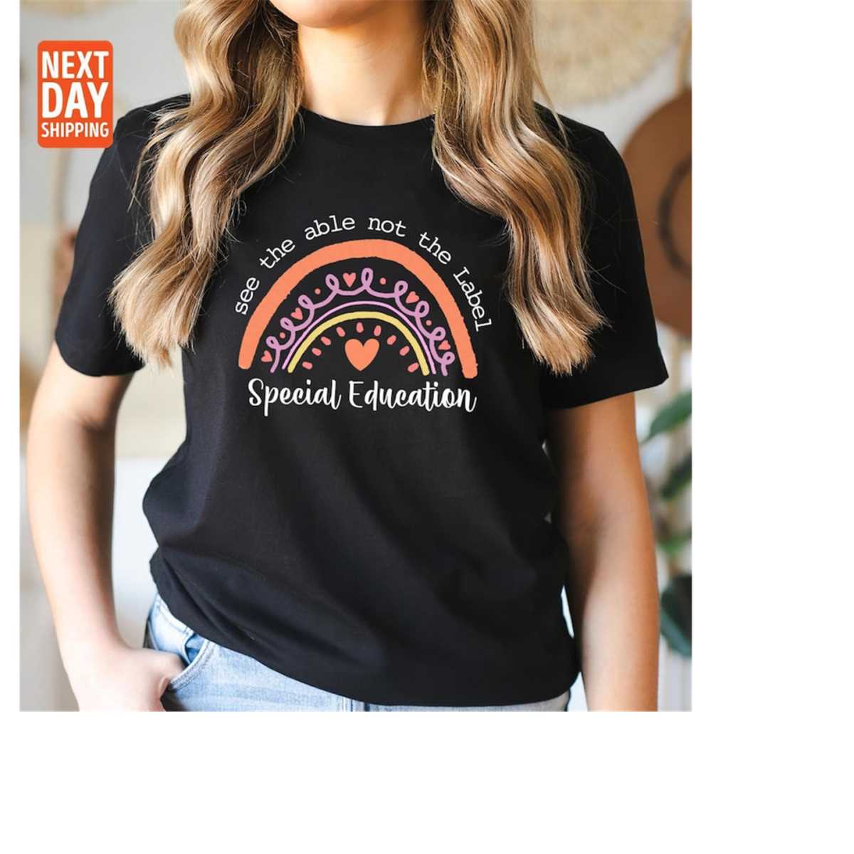 See the Able not the Label, Sped Shirt, Special Education Te - Inspire ...