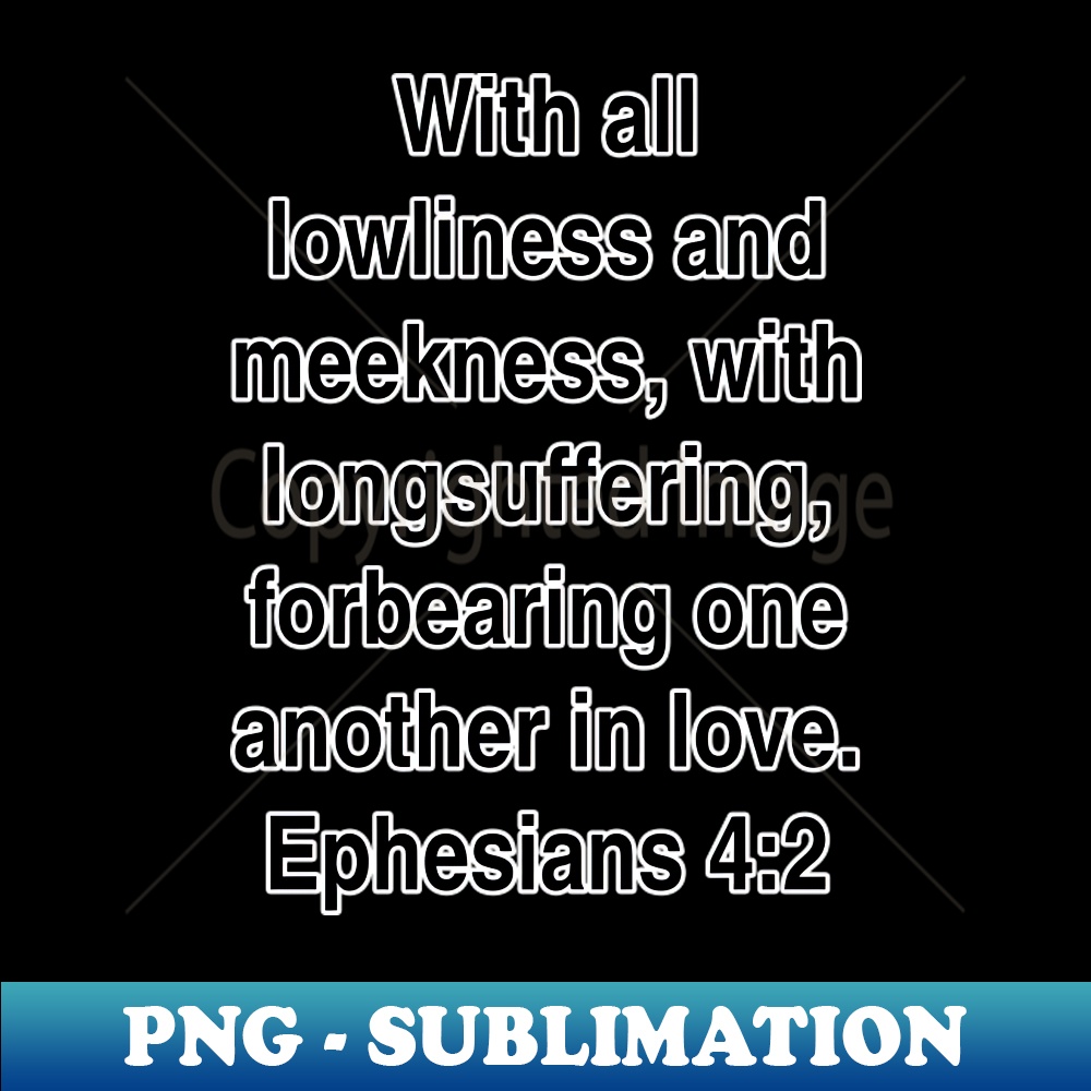 Ephesians 42 King James Version KJV Bible Verse Typography G | Inspire ...