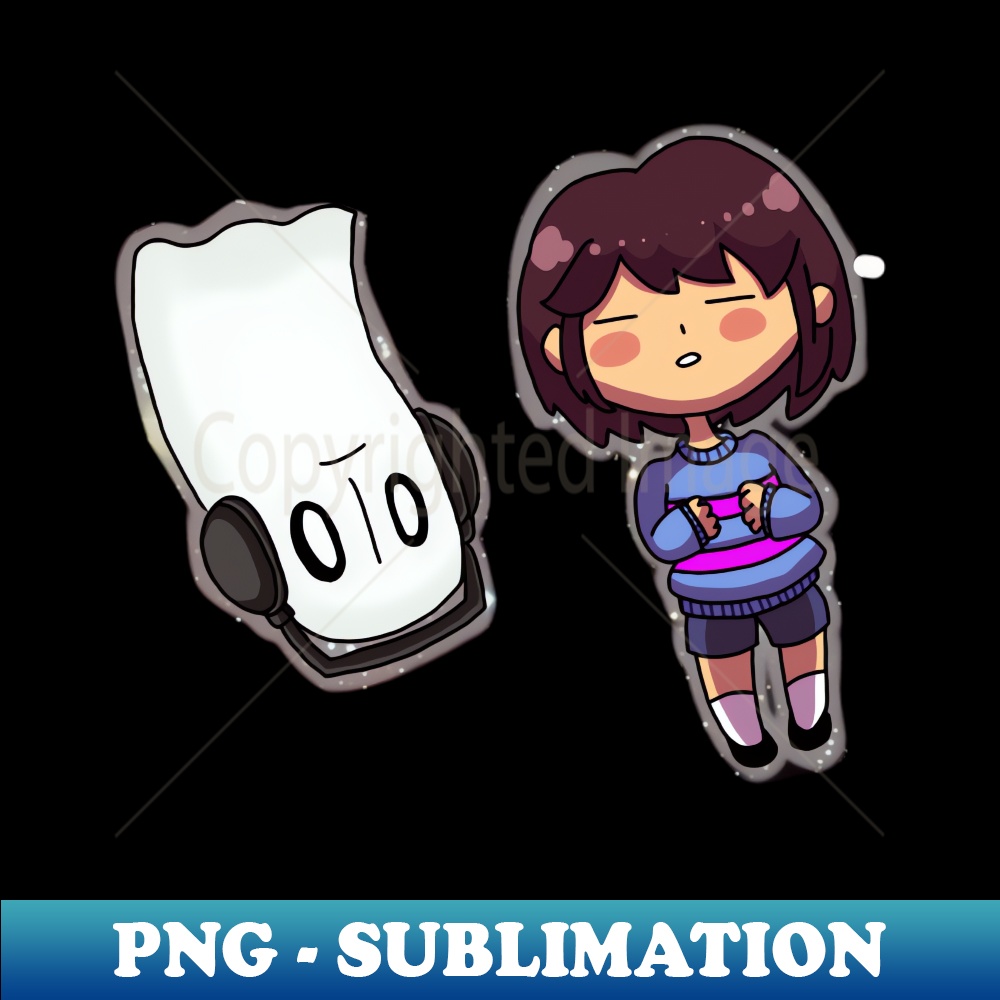 Undertale Napstablook - Digital Sublimation Download File - - Inspire ...