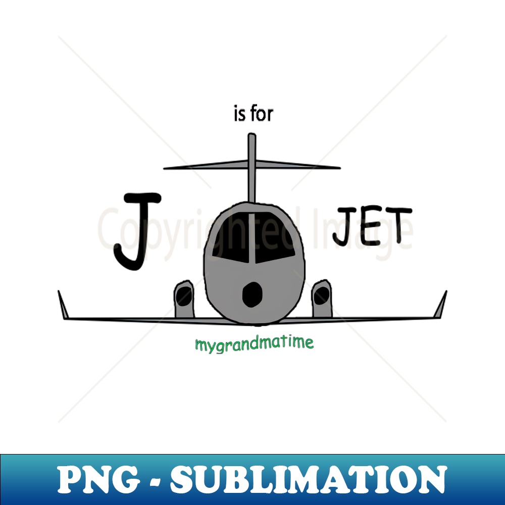 J is for JET - Stylish Sublimation Digital Download - Perfec | Inspire ...