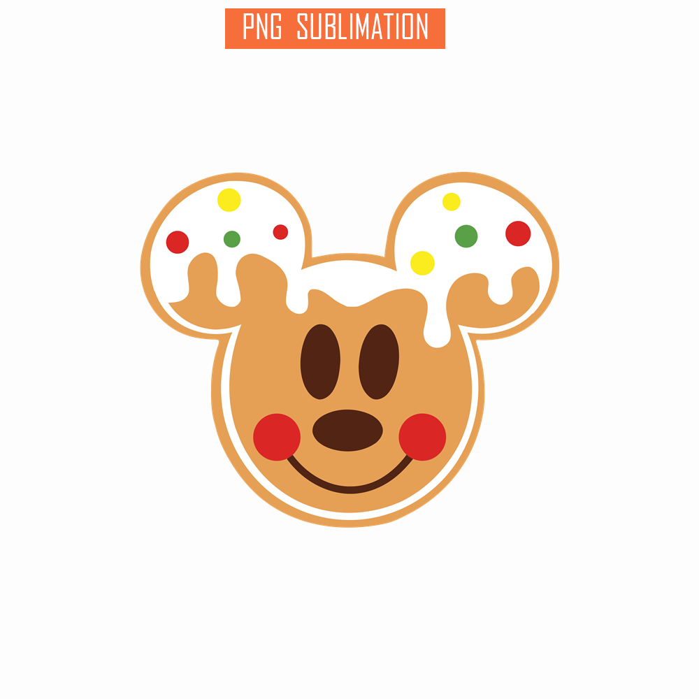 Mickey gingerbread svg - Inspire Uplift