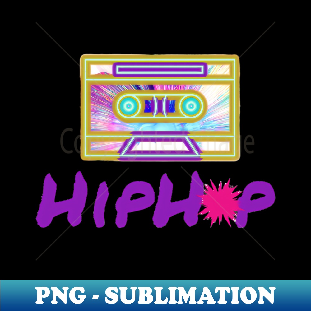 Hip hop radio - Instant Sublimation Digital Download - Perfe | Inspire Uplift