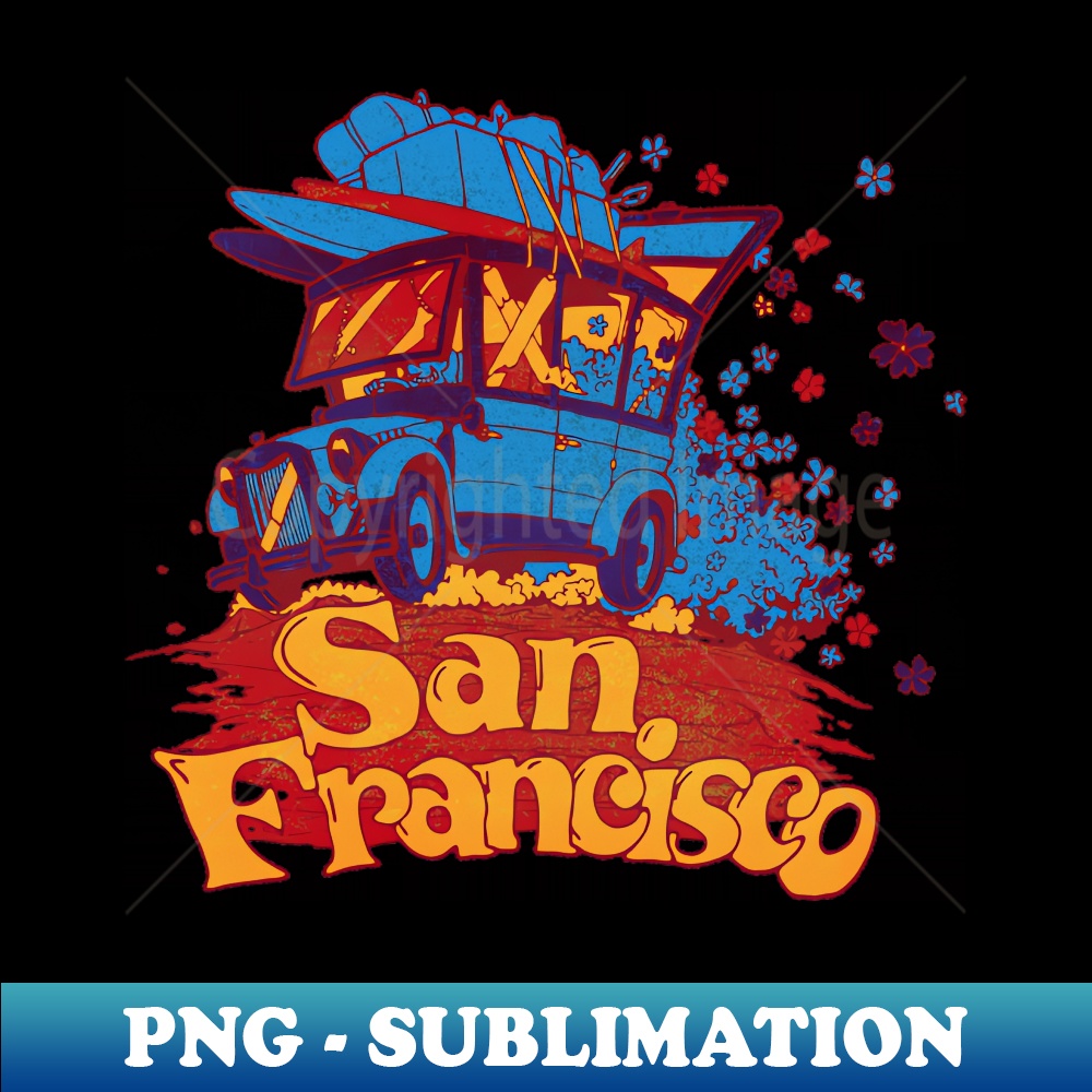 San Francisco - PNG Transparent Digital Download File for Su | Inspire ...